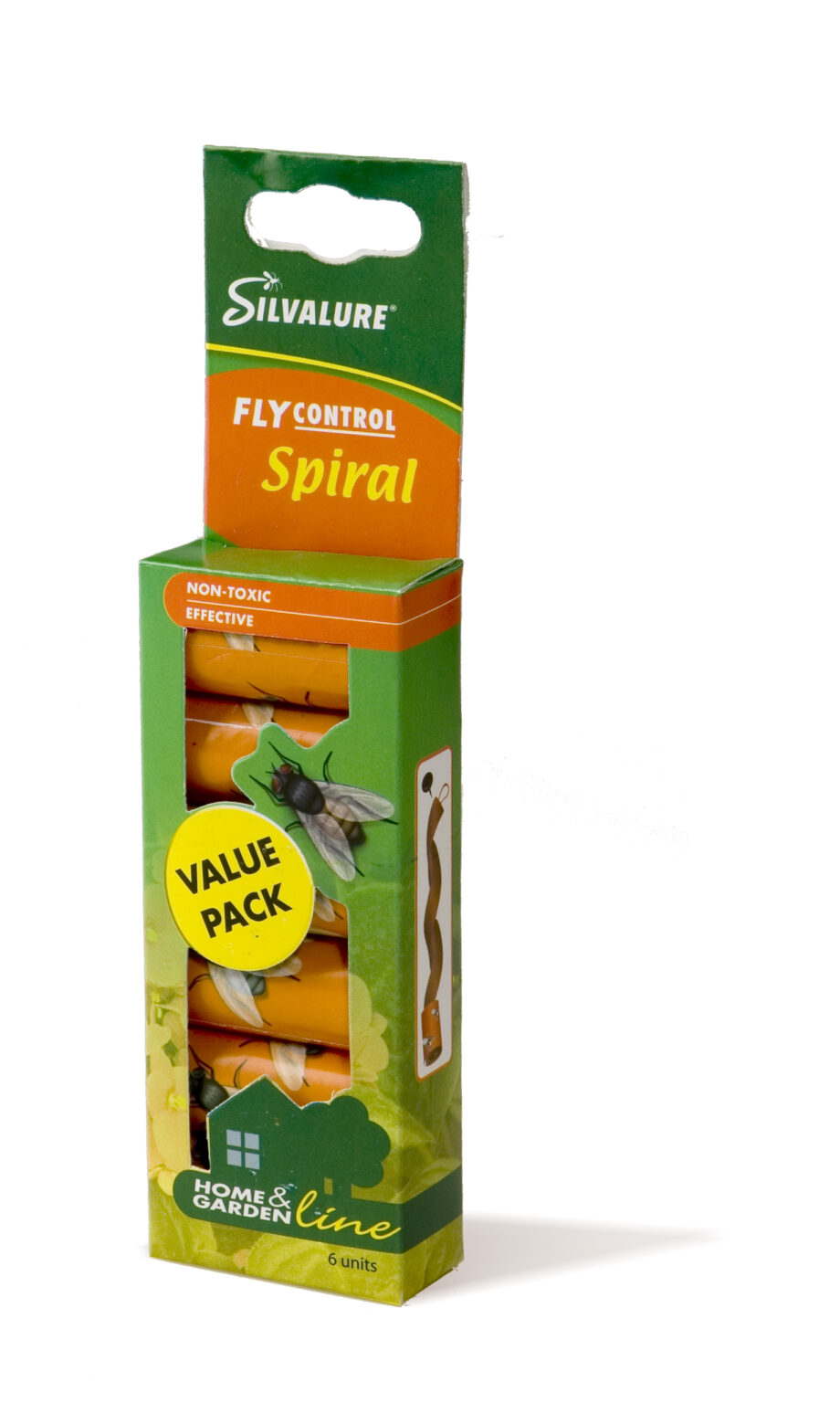 Silvalure Flue spiral - 6stk/pk - Pelsis